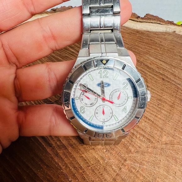 Ford | Accessories | Ford Stainless Steel Watch | Poshmark
